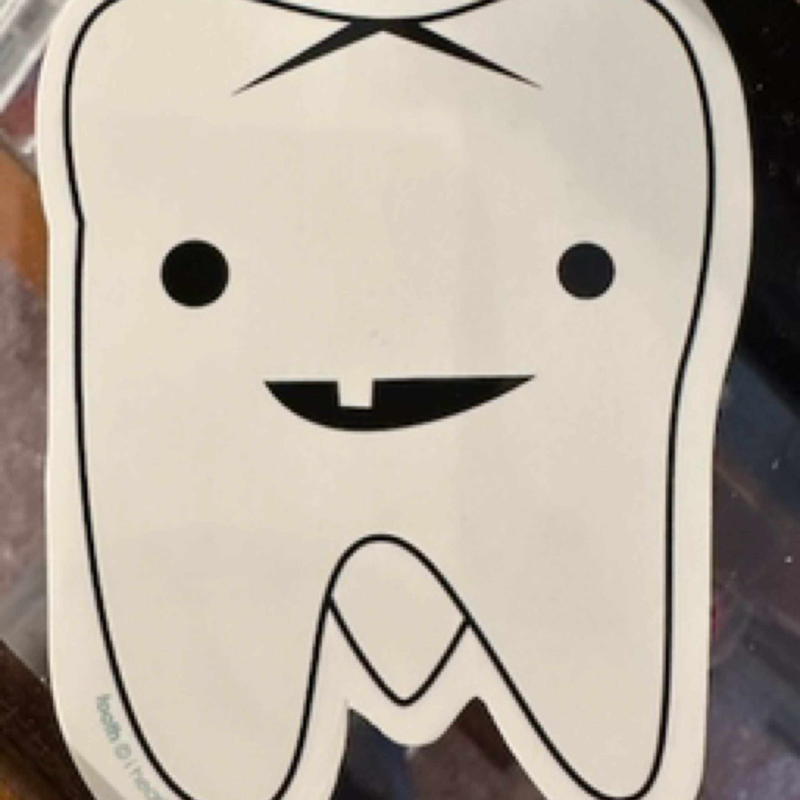 I Heart Guts Tooth Sticker - International Museum of Surgical Science