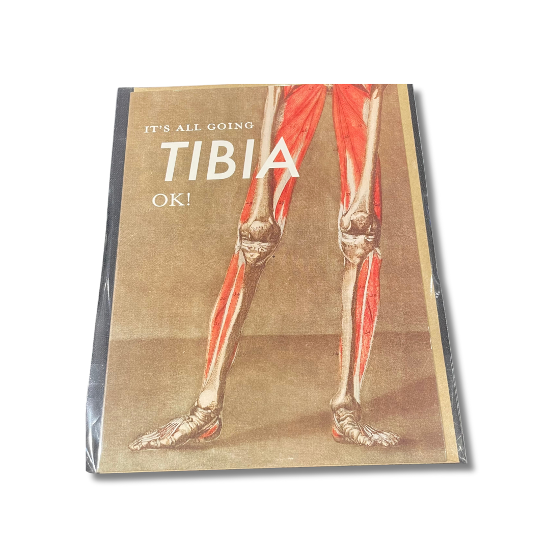 It's All Going Tibia Card - International Museum of Surgical Science