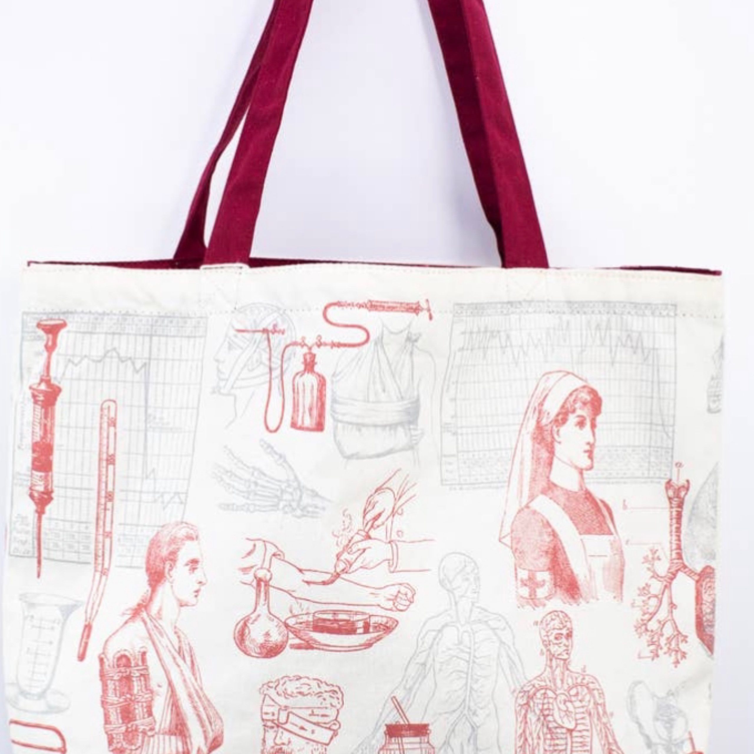 Nursing Canvas Tote Bag - International Museum of Surgical Science