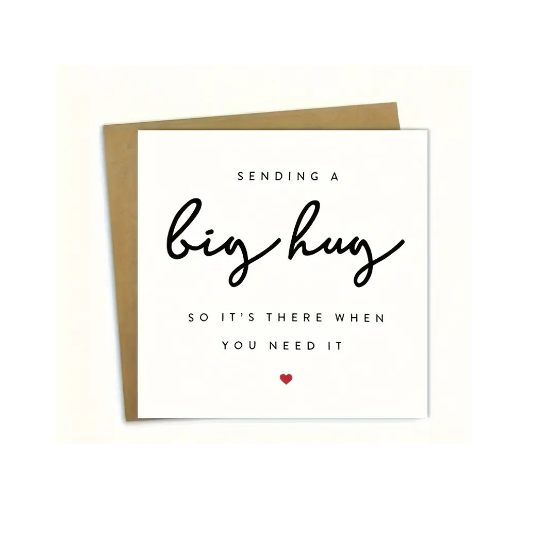Sending A Big Hug Greeting Card - International Museum of Surgical Science