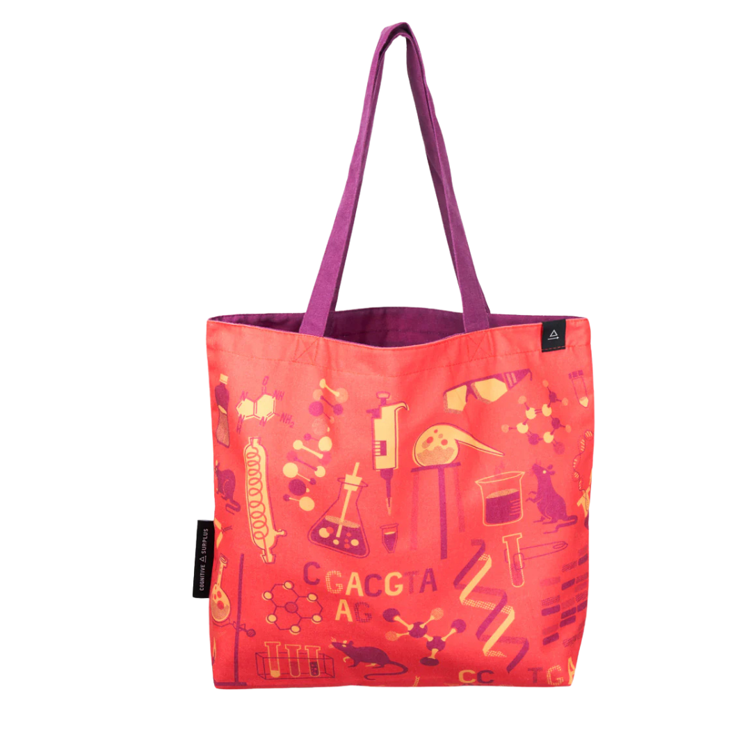 Retro Science Lab Tote Bag - International Museum of Surgical Science